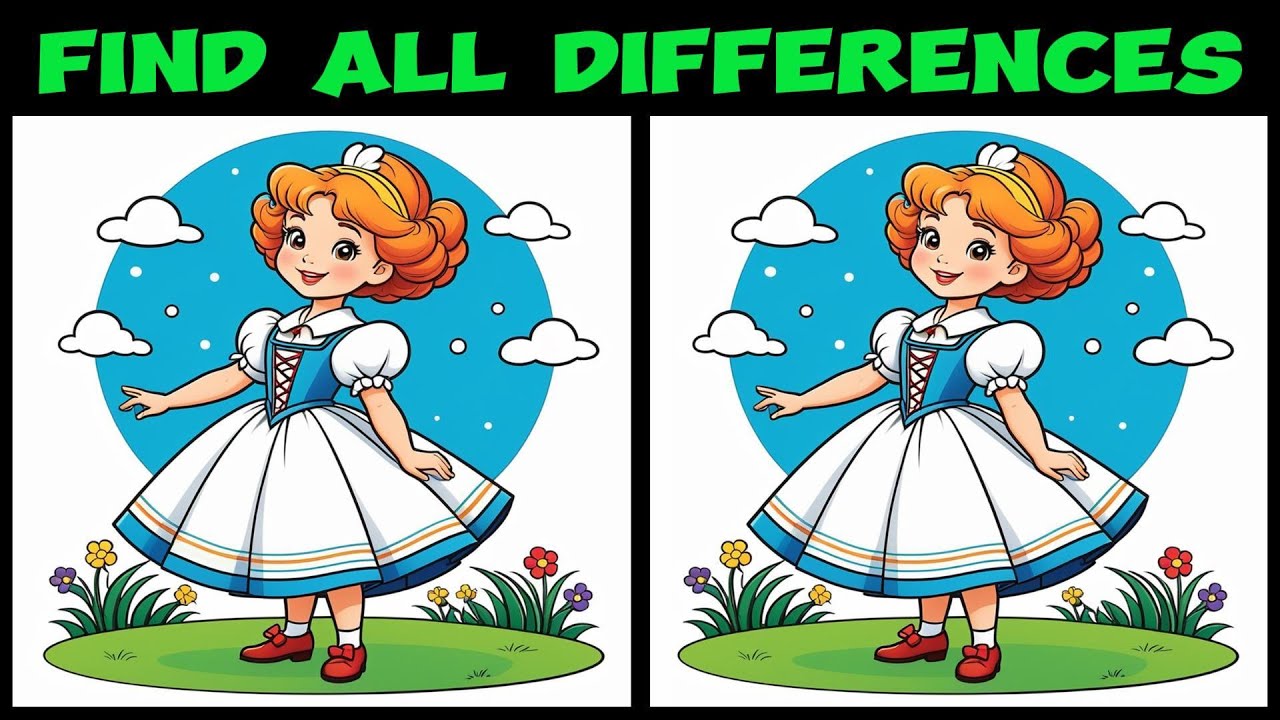 Find 3 Differences🔍Attention Test🧩Round #84 - YouTube