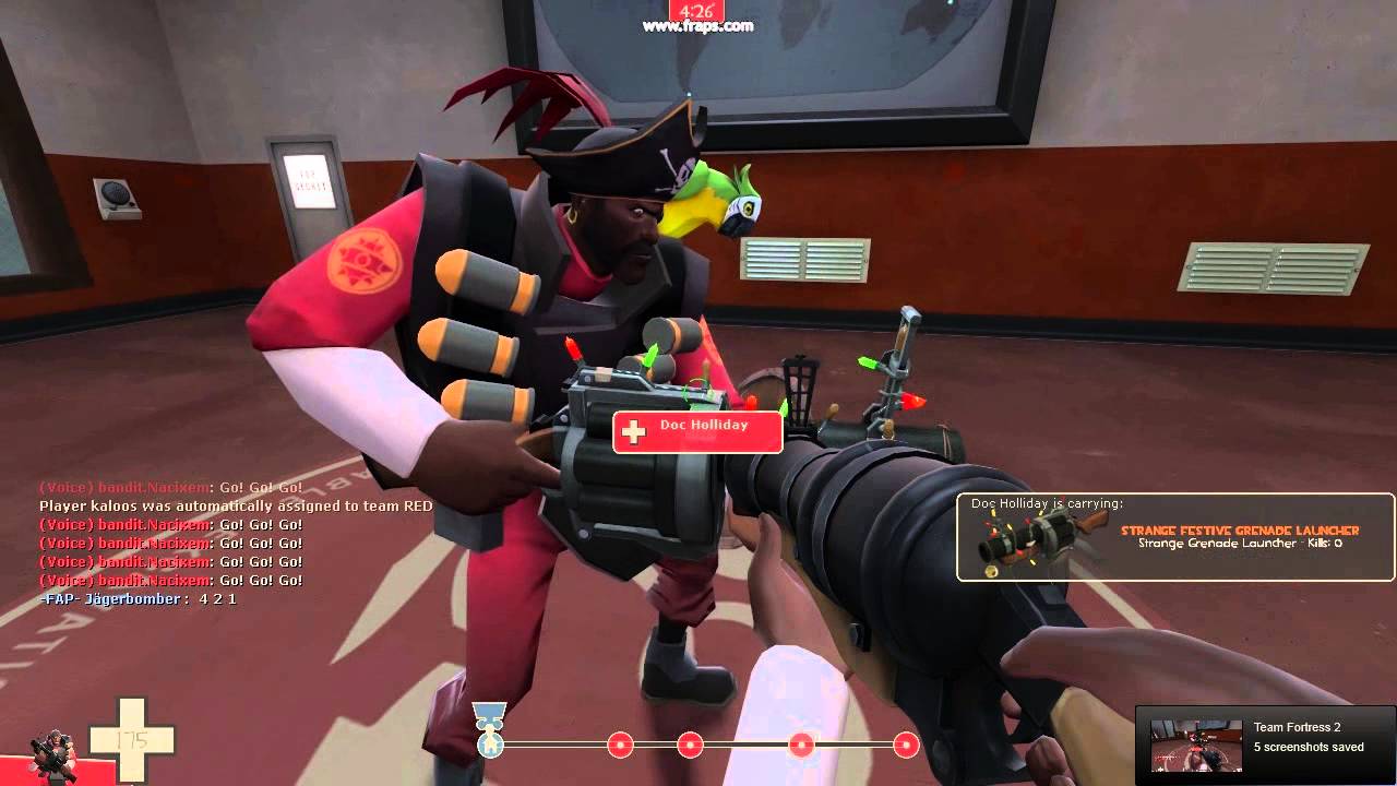 Strange Festive Granade Launcher NEW Team Fortress 2 2012 Smissmiss ...