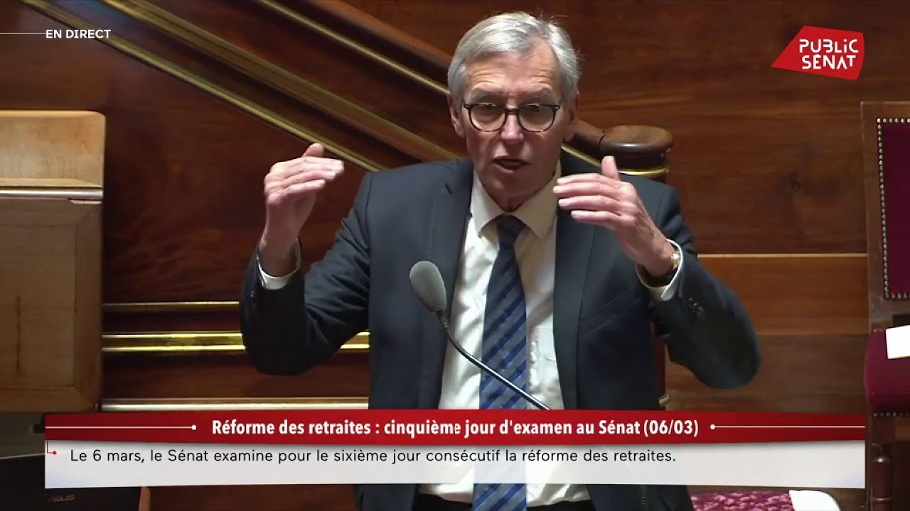 René-Paul Savary (LR) défend la création d'un CDI senior pour les plus ...