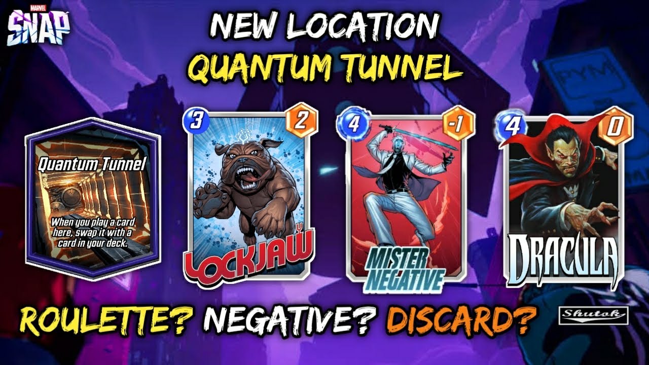 New Featured Location Quantum Tunnel, Best 3 Deck : Roulette, Negative ...