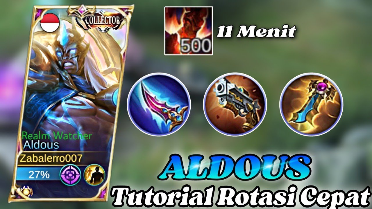 ALDOUS 500 STACK 11 MENIT TUTORIAL ROTASI CEPAT ALDOUS DI META TERBARU ...