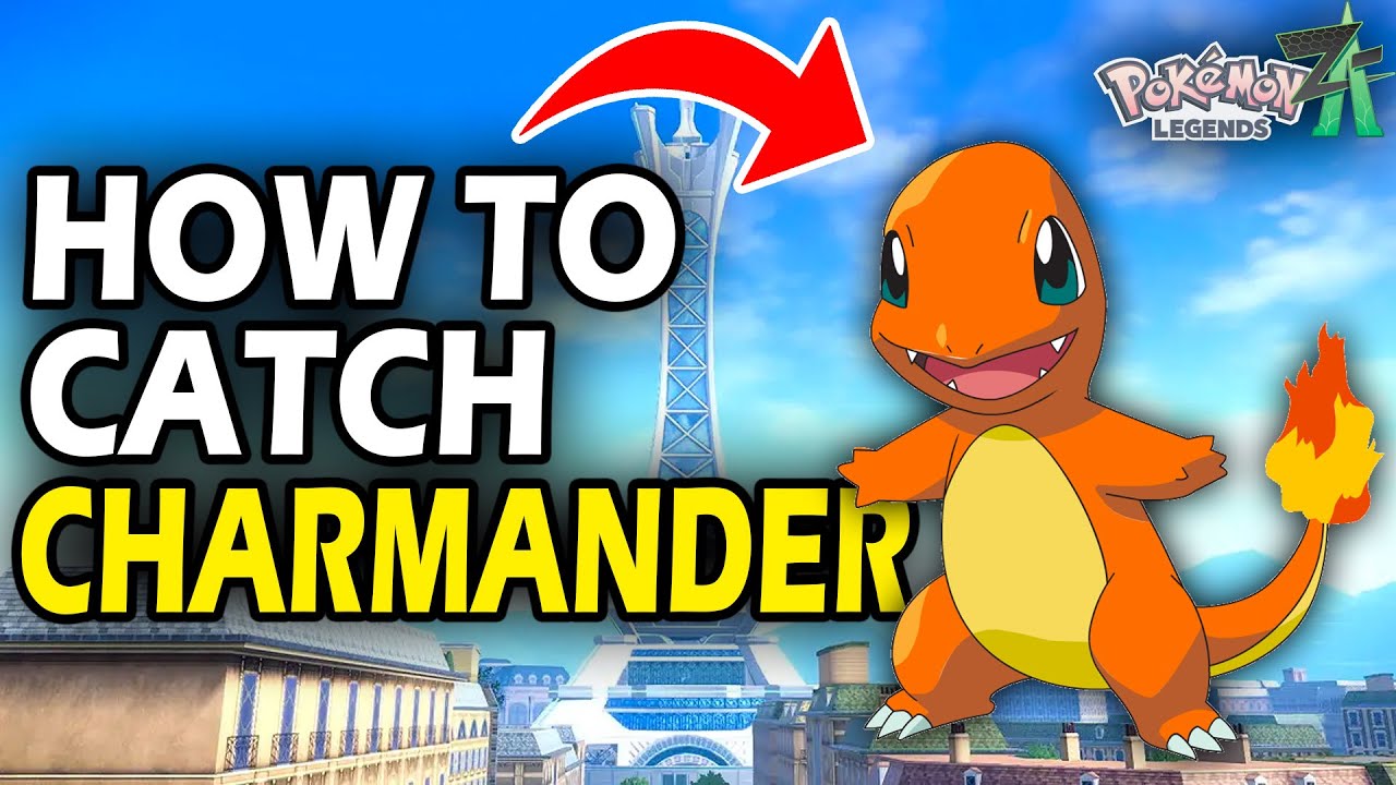 How to Find Charmander in Pokemon Legends ZA (Charmander Location ...