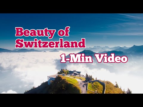Beauty of Switzerland | 1-Min Video