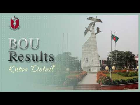 Bangladesh Open University (BOU) Results - YouTube