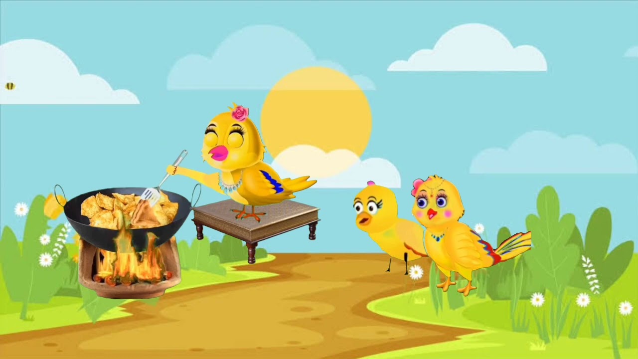 Tuni chidiya cartoon cooking - YouTube