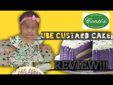 TRENDING! Conti's UBE CUSTARD CAKE.. I LIMITED CAKE ONLY!! (Yummy ...