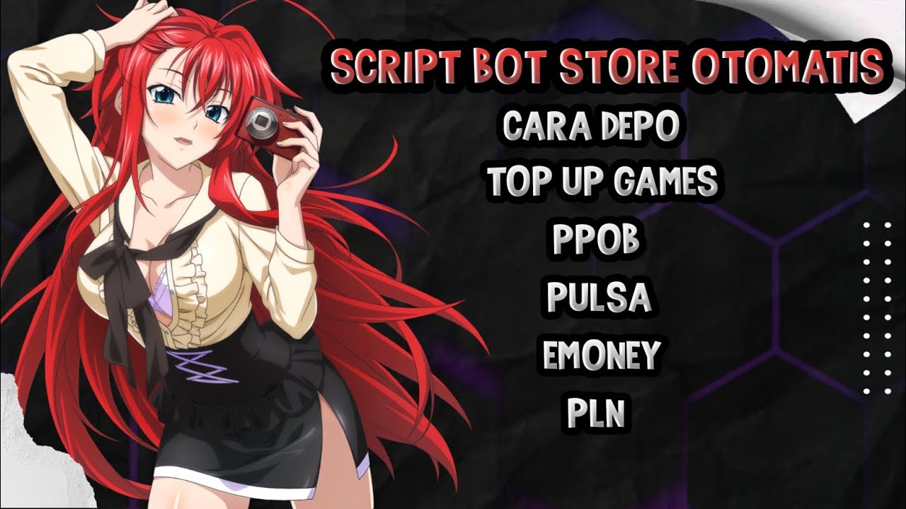 SC BOT STORE TOPUP OTOMATIS || TANPA RIBET, CEPAT 100% WORK - YouTube