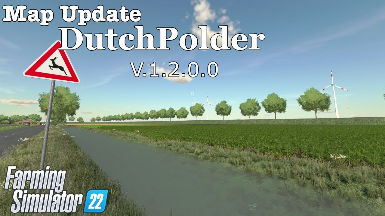 Map Update | DutchPolder | V.1.2.0.0 | Farming Simulator 22 - YouTube