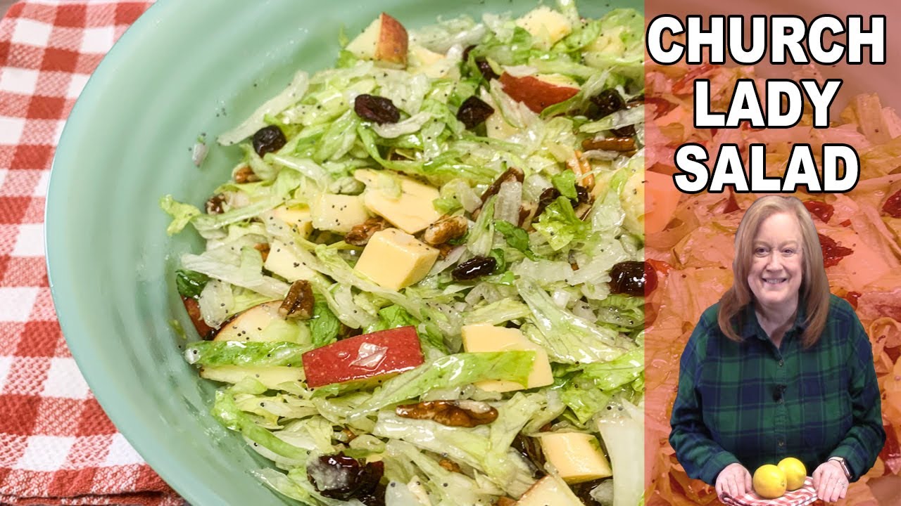 CHURCH LADY SALAD, A Hearty Winter Fruit Salad Recipe - YouTube