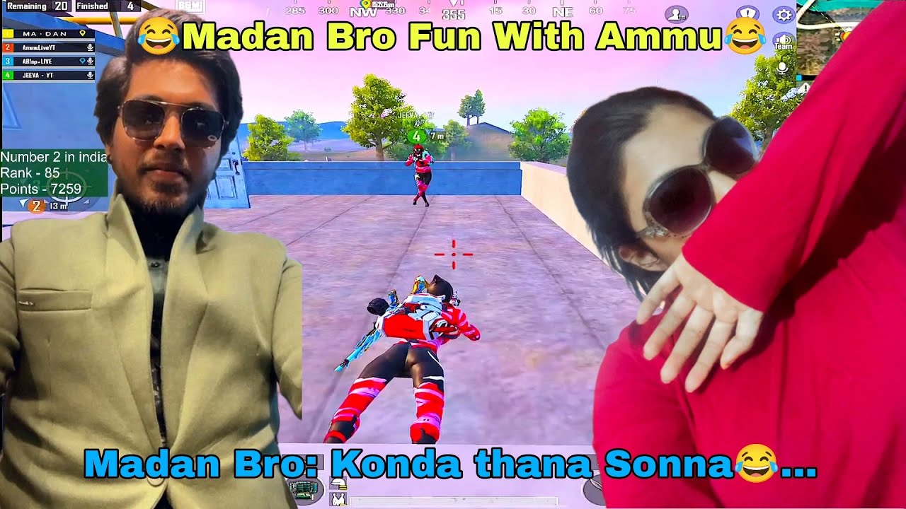 Madan Fun With Ammu/Manda Mela Konda/Madan Op - YouTube