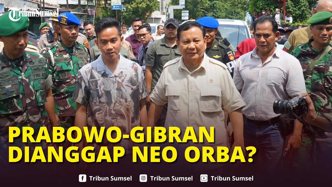 🔴Prabowo-Gibran Dianggap Neo Orba oleh PDI-P, Fadli Zon: Lebih Tepat ...