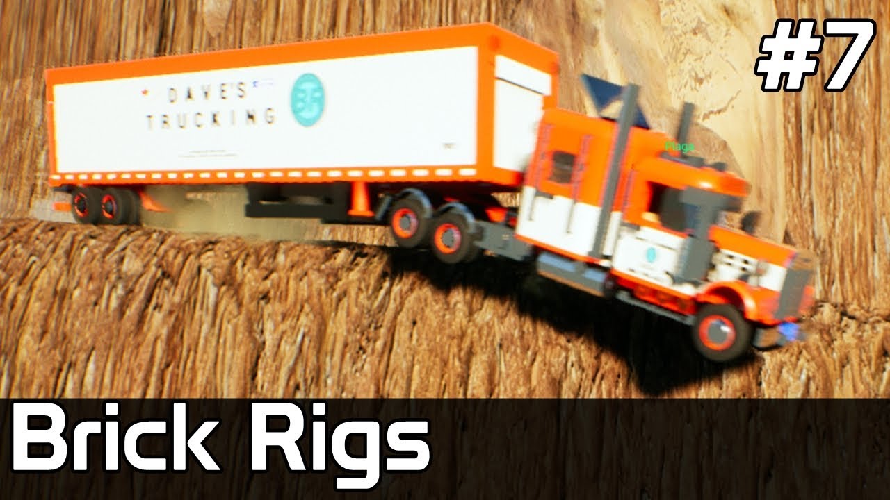 Brick Rigs PL [#7] Zjazd przez KANION, czyli WYPADEK /z Plaga - YouTube