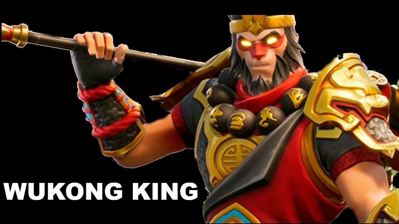 Fortnite Battle Royale: GANANDO CON LA NUEVA SKIN DE WUKONG - YouTube