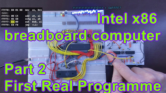 Processor On Breadboard