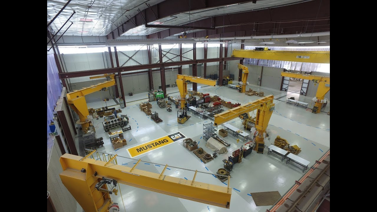 Mustang Cat Power Systems Engine Rebuild Center Dedication - YouTube