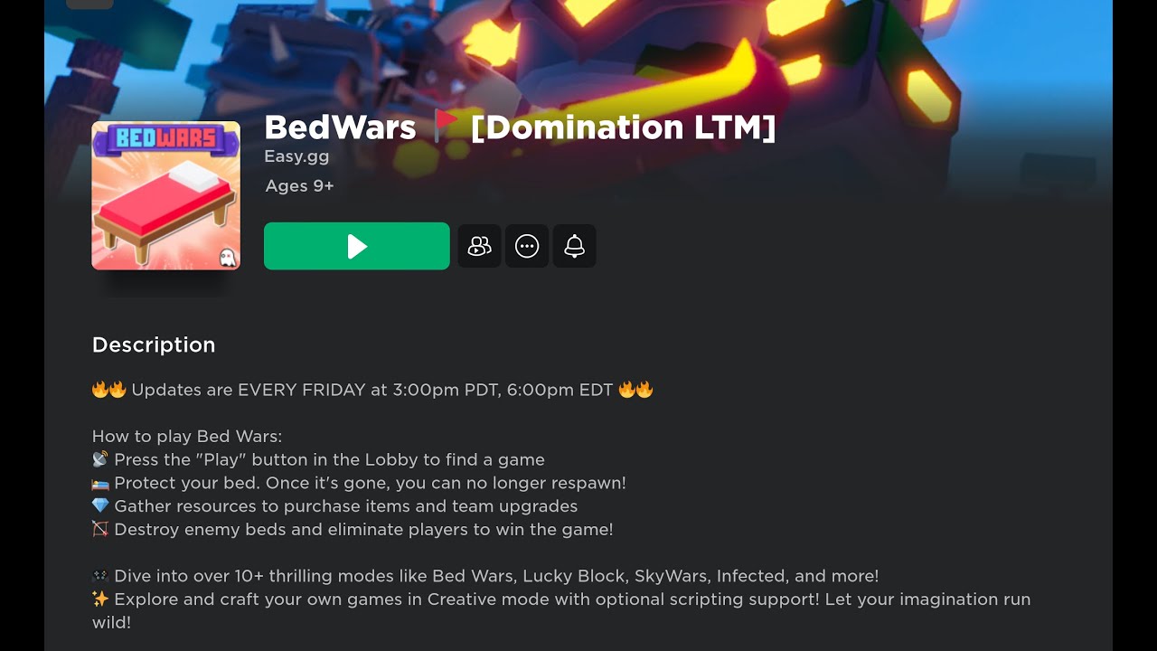 Playing Bed Wars - Roblox - YouTube