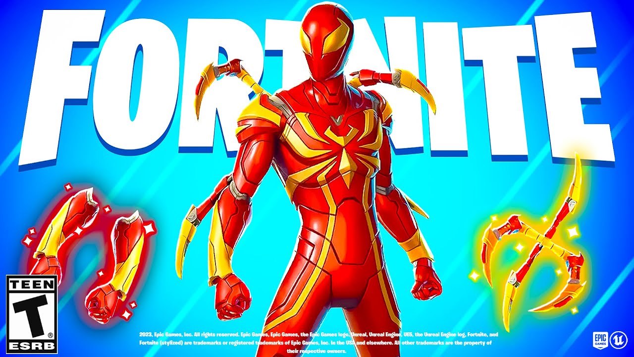 🔴 New IRON SPIDER MAN *UPDATE* EARLY in FORTNITE! (Season 4) - YouTube