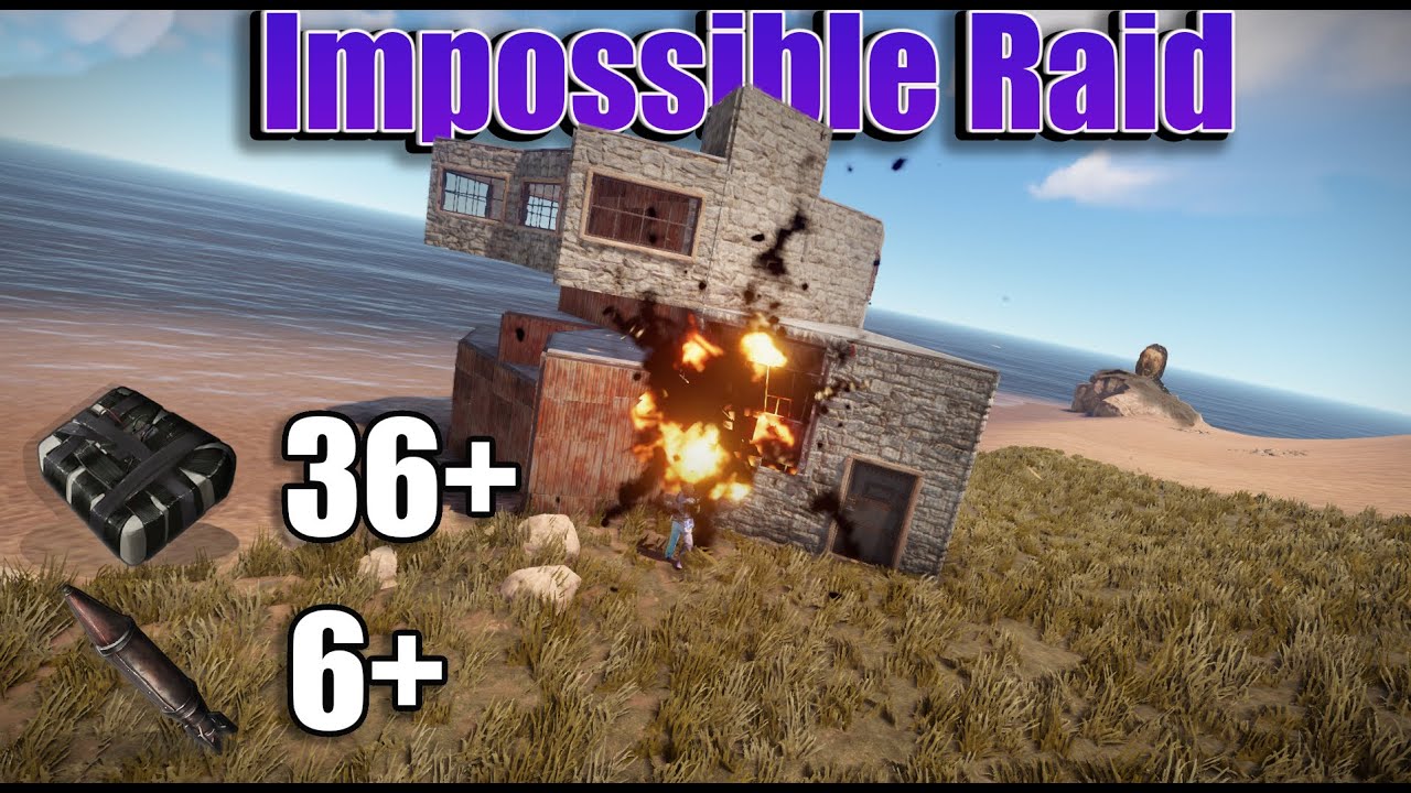 Rust: Impossible Raid | Expandable base design | Giveaway - YouTube