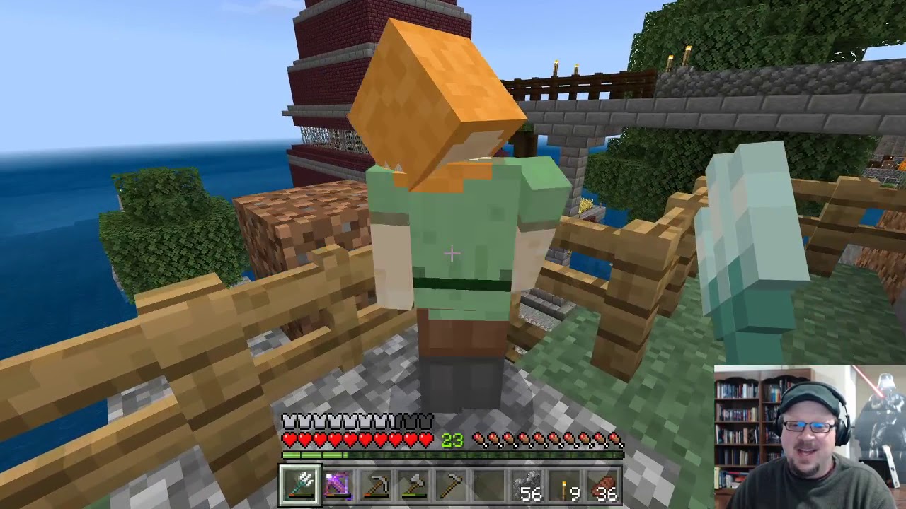 Skippy plays Minecraft with his kids! - YouTube
