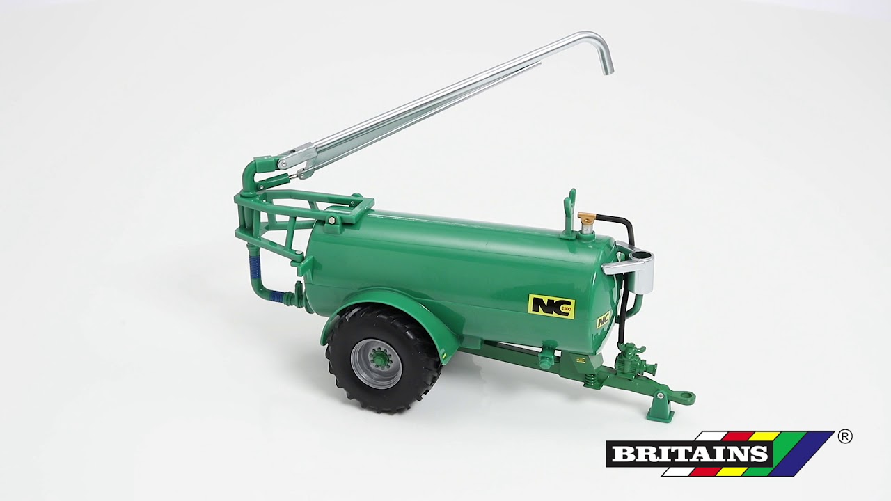 Britains NC Green Slurry Tanker - YouTube