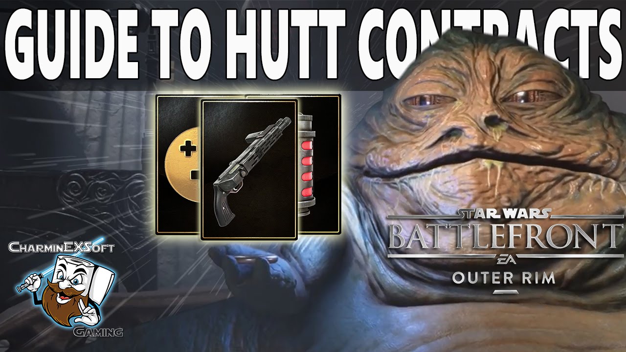 Star Wars Battlefront | Guide to Completing Hutt Contracts Fast - YouTube