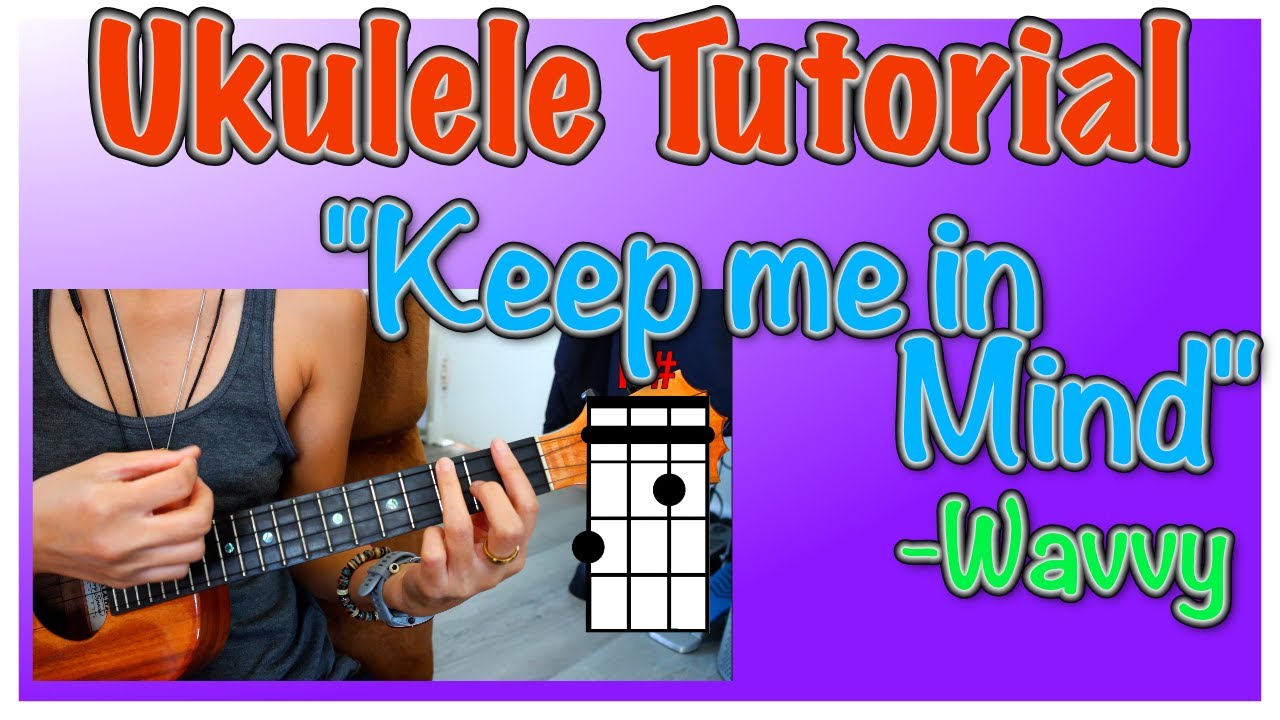 "Keep me in Mind" Ukulele Tutorial - Wavvy | Teach Me Tuesdays - YouTube