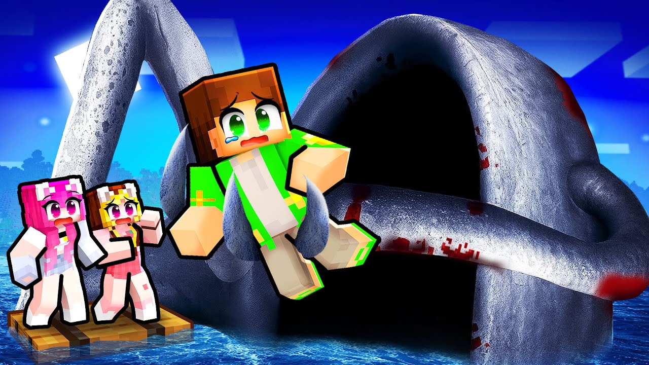 Daca *TIPI* Oceanul Devine INFRICOSATOR pe Minecraft... - YouTube