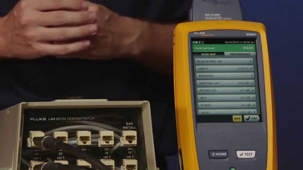 Fluke Networks DSX 5000 ile Nasıl Test Yaparız?(Türkçe Altyazılı) - YouTube