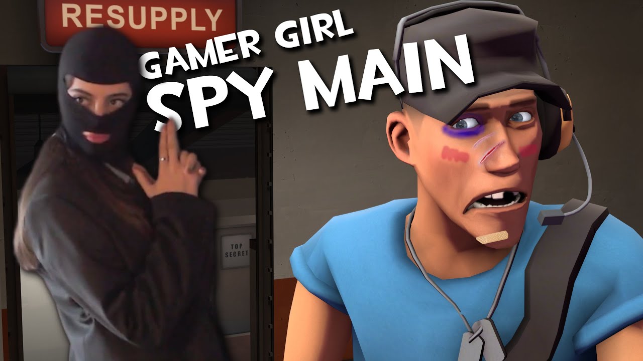 TF2: EGirl Dresses Up As Spy Main (Off To Visit Your Mother) - YouTube