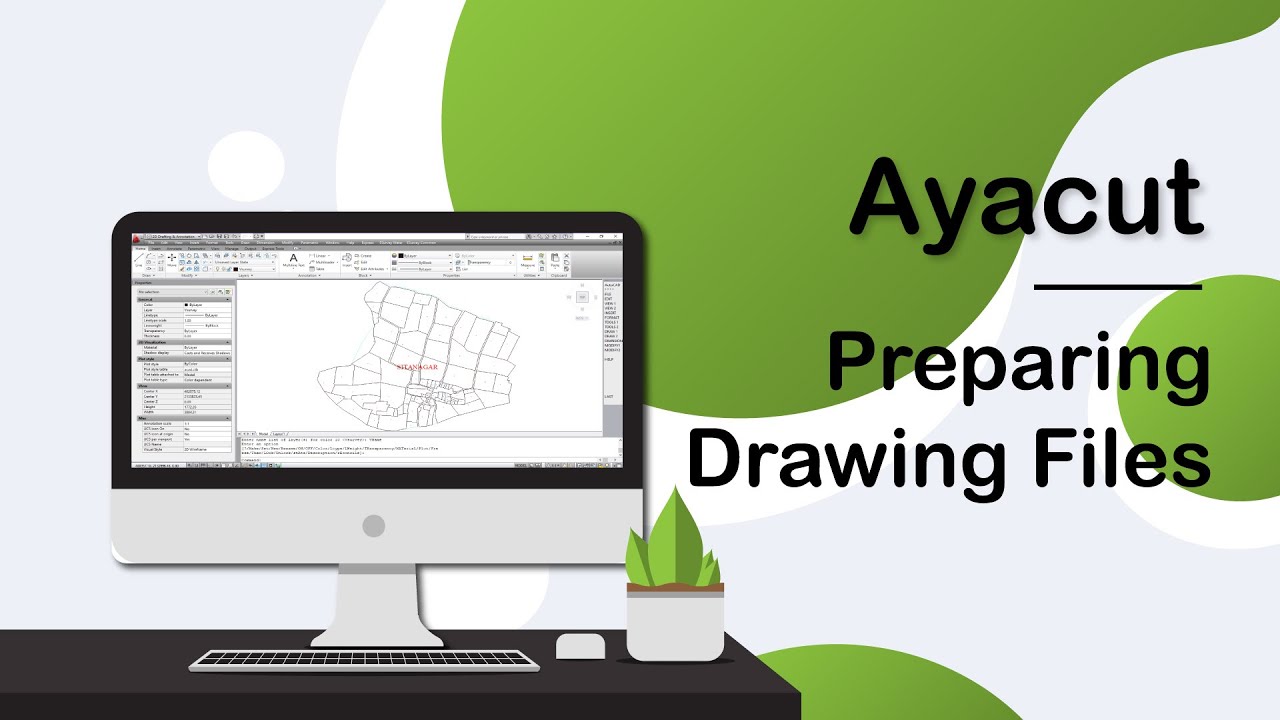 Preparing Drawing files - Village, Survey, and Chak Boundary - YouTube