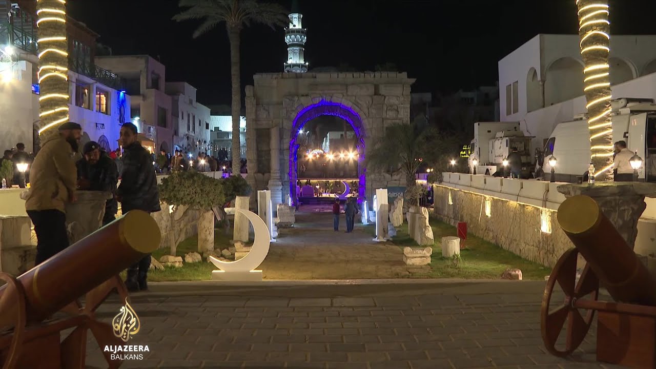 Ramazan u Libiji: Obnovljeni spomenici privlače hiljade ljudi - YouTube