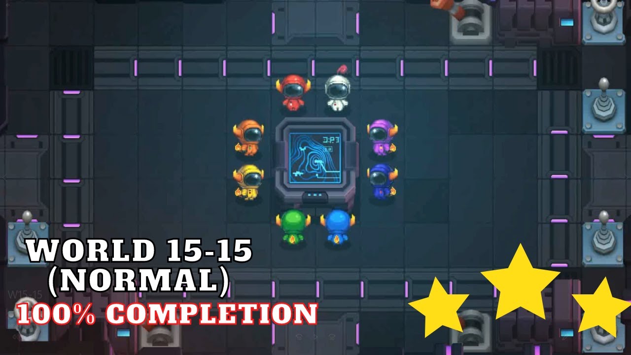 Guardian Tales | World 15-15(Normal) 100% Completion | Secret Lab - YouTube