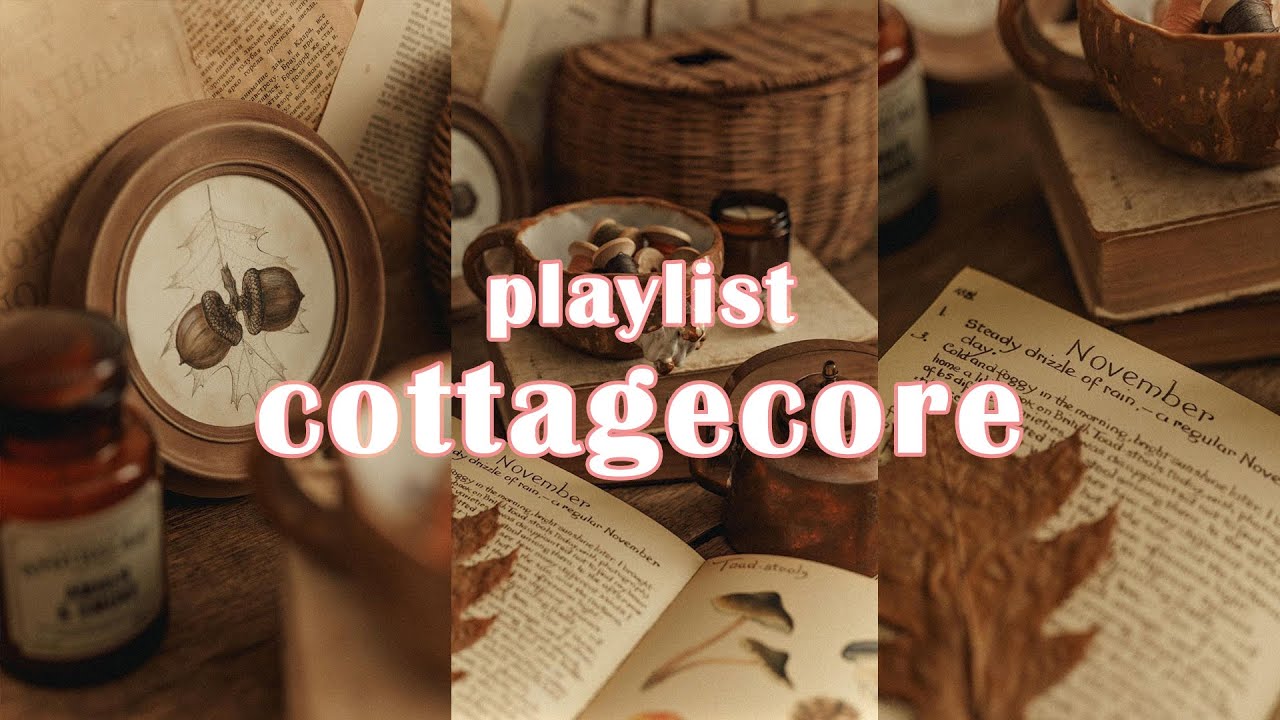 🌱🍄 cottagecore music + ambience (cassette/lofi mixtape) — soft, dusty ...