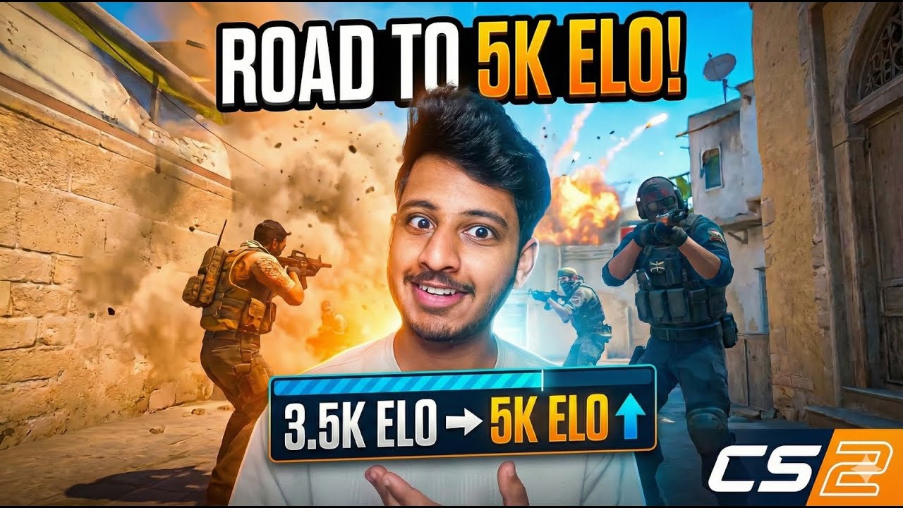 THE MOST INSANE CS2 RANK UP?! (4K to 5K ELO Journey Begins!) - YouTube