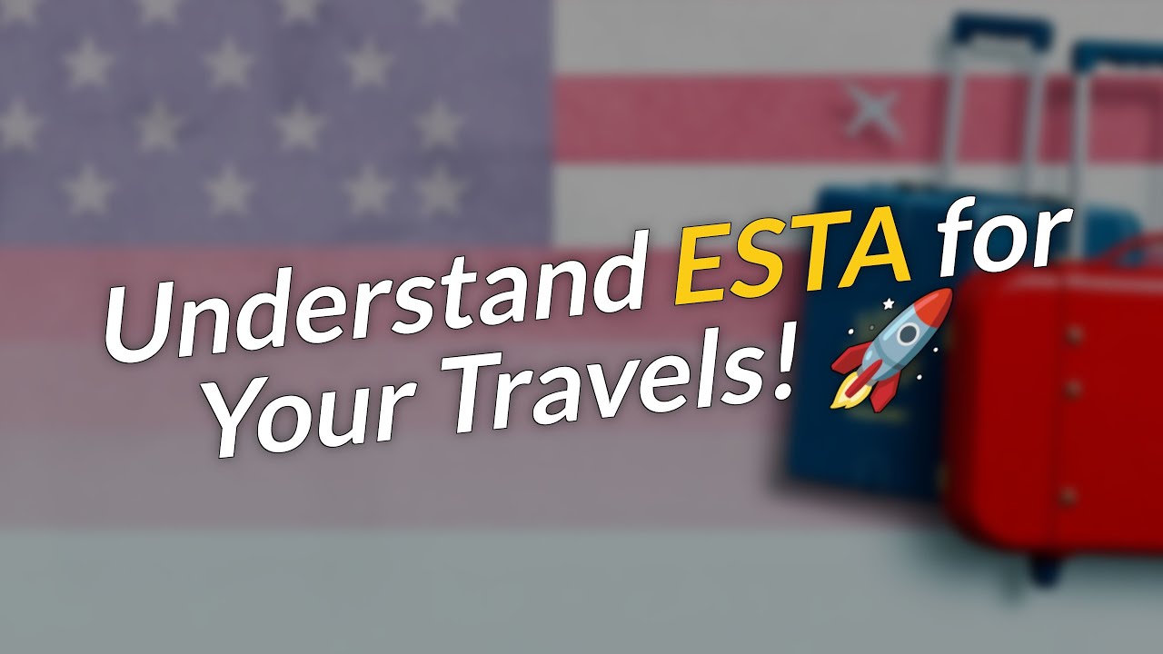 5 Reasons Why You Need to Understand ESTA! 🇺🇸 ️ - YouTube