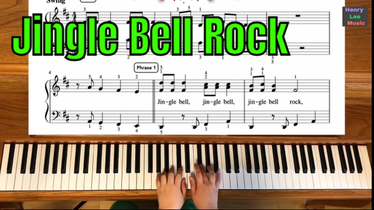Jingle Bell Rock (Christmas Piano Cover + Sheet Music) - YouTube