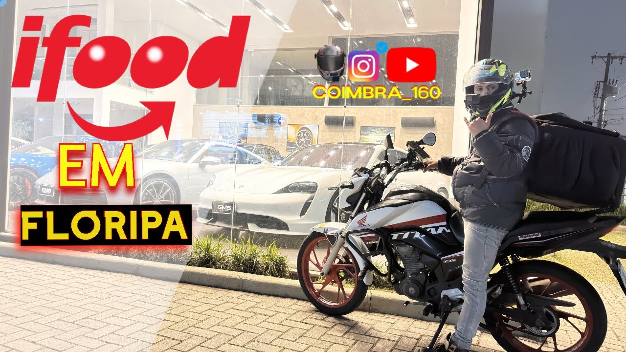 MOTOBOY IFOOD EM FLOLRIANÓPOLIS - ENTREGAS NOTURNA - YouTube