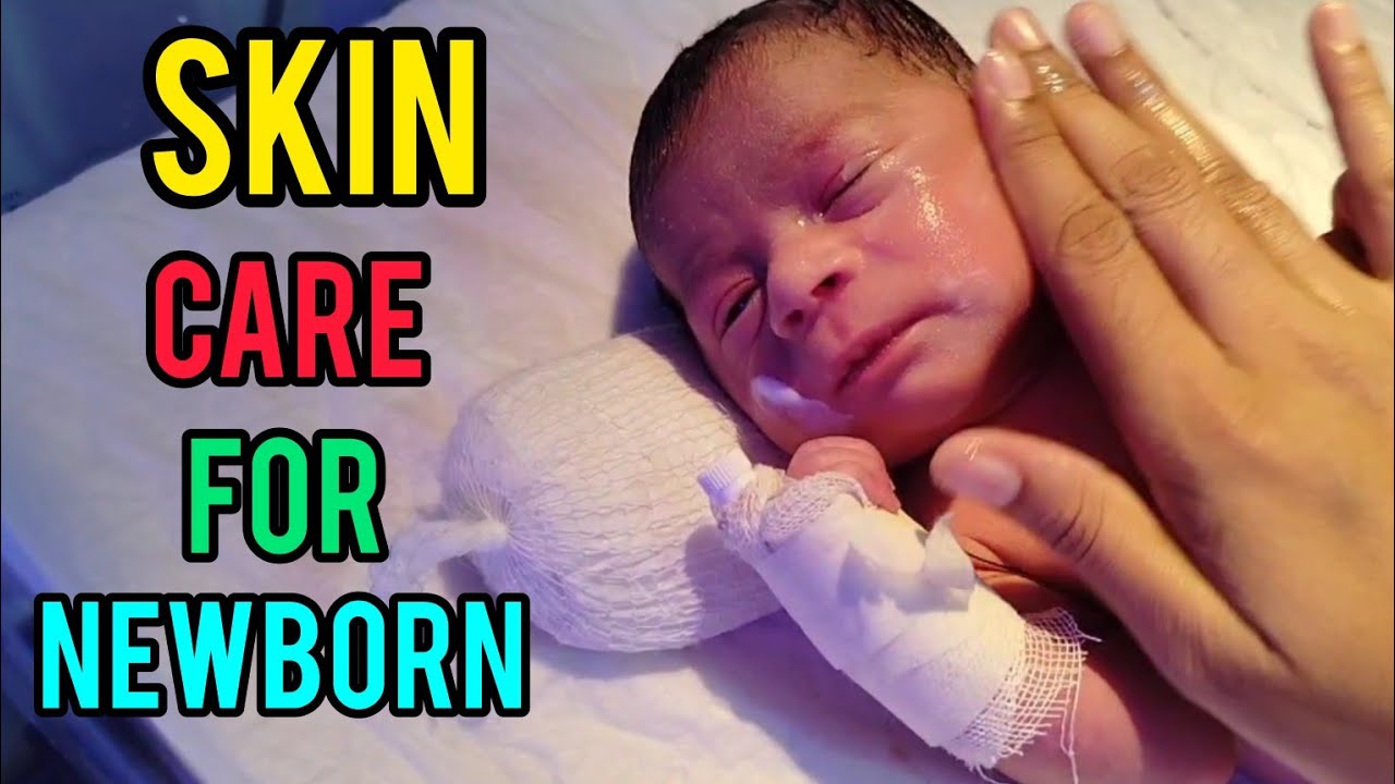 How To Apply Lotion For Newborn Baby || Newborn Skin Care || Newborn ...