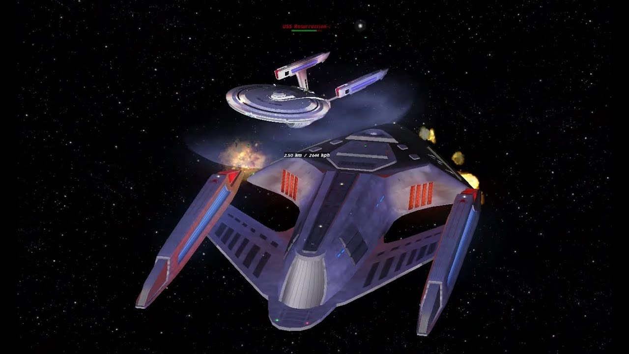 Prometheus in Multi Vector Assault Mode vs. U.S.S. Resurrection | Fan ...