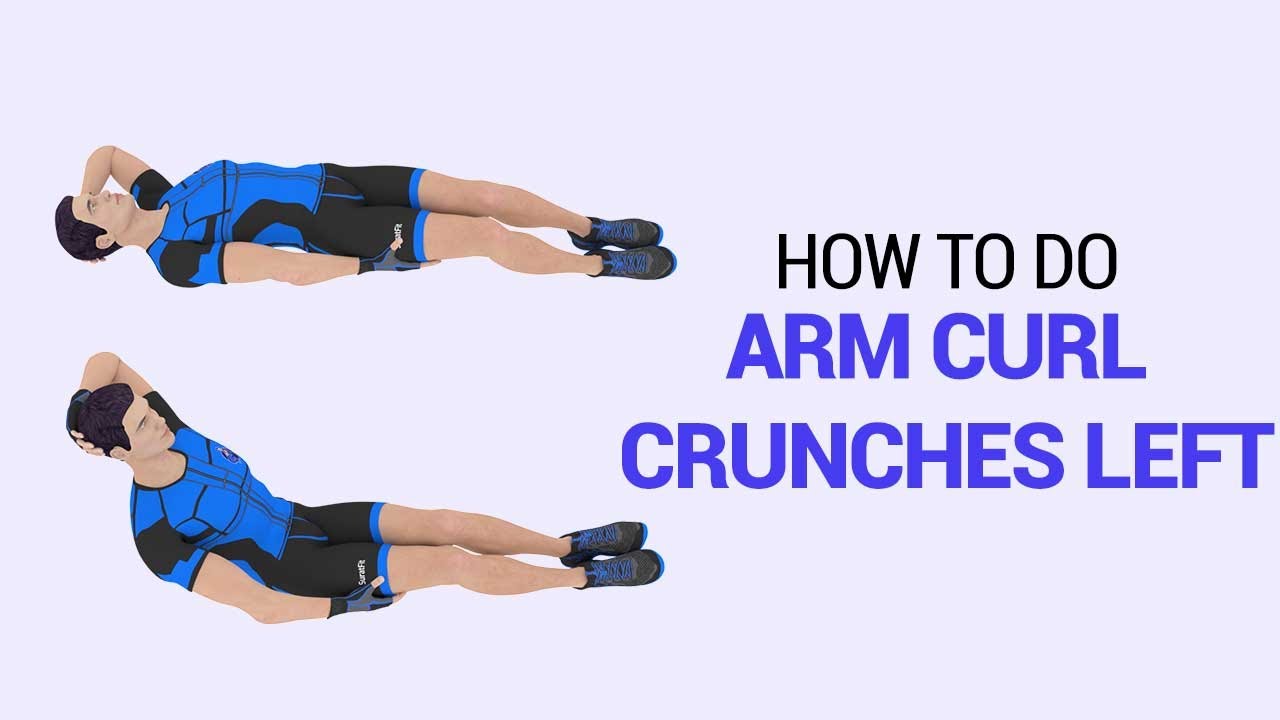 How to Do : Arm curl crunches left | The Perfect Push Up #suratFit ...
