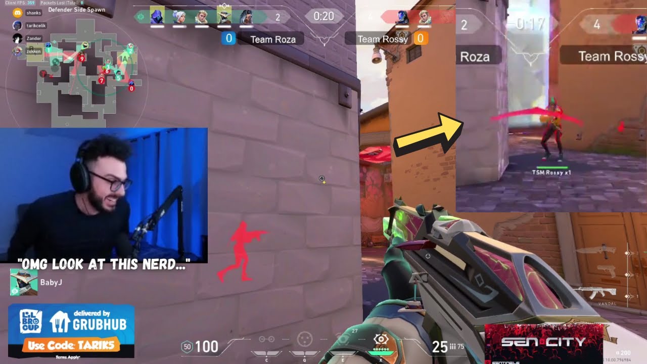 Tarik & Pros Witness Most GENIUS Setup.. FAIL | Lil Bro Cup - YouTube
