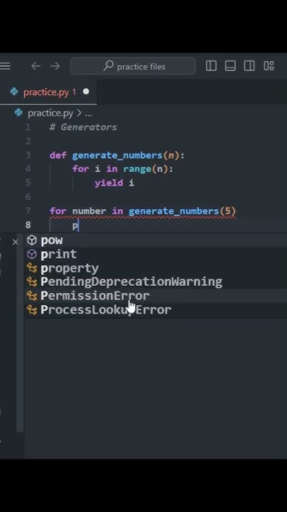 Generators Python Pythonprogrammingcodinglearnpython