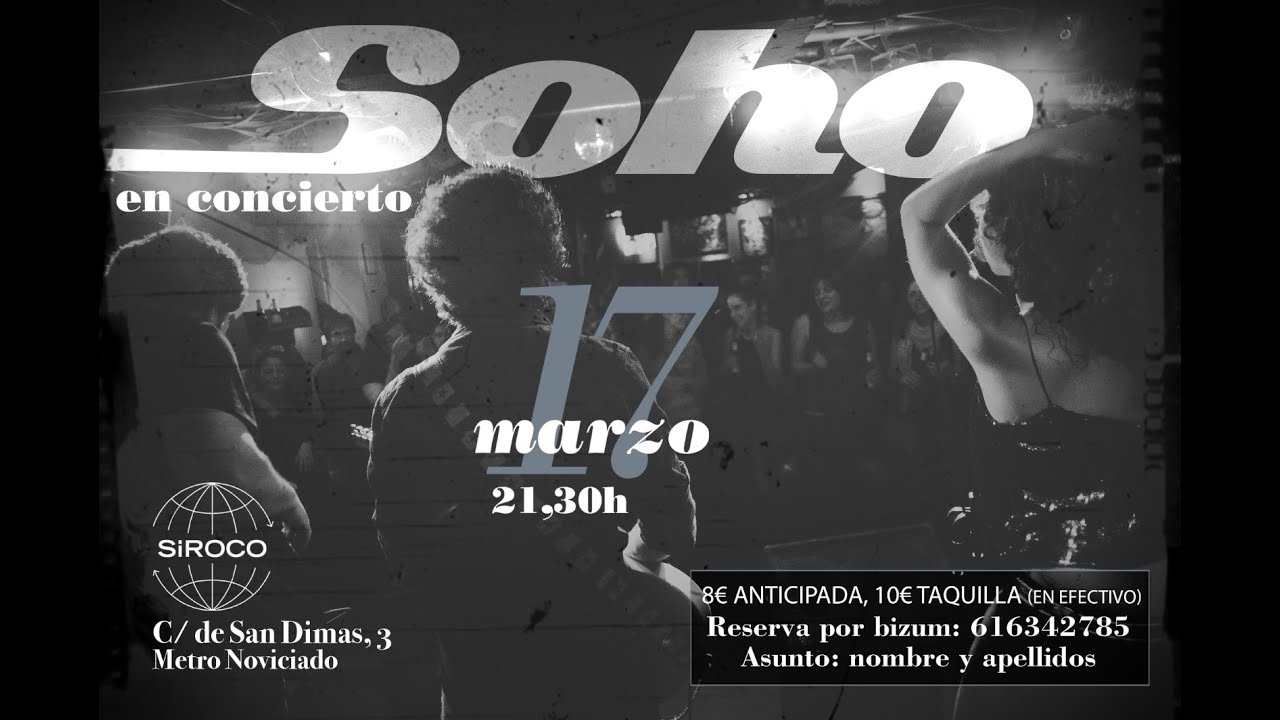 Concierto completo de SOHO - YouTube