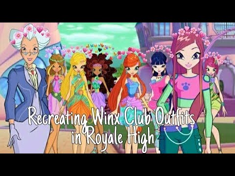 Recreating Winx Club Outfits in Royale High! - YouTube