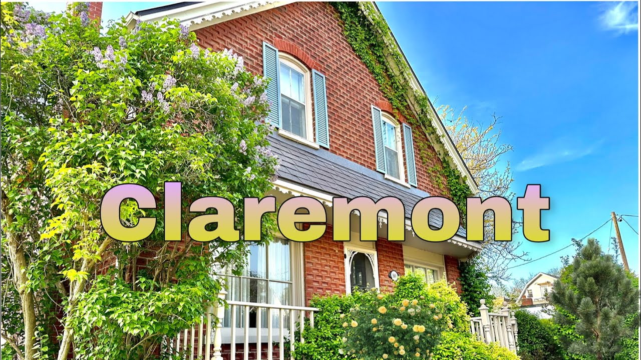 [4K] CLAREMONT Ontario | Greater Toronto Area | Walking Tour - YouTube