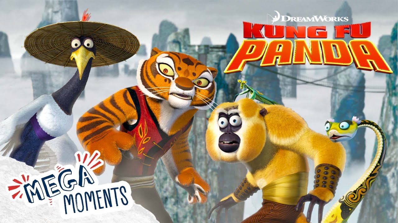 Meet The Furious Five! 🐯 🐵 🪲 🐍 🦅 | Kung Fu Panda | Compliation | Movie ...