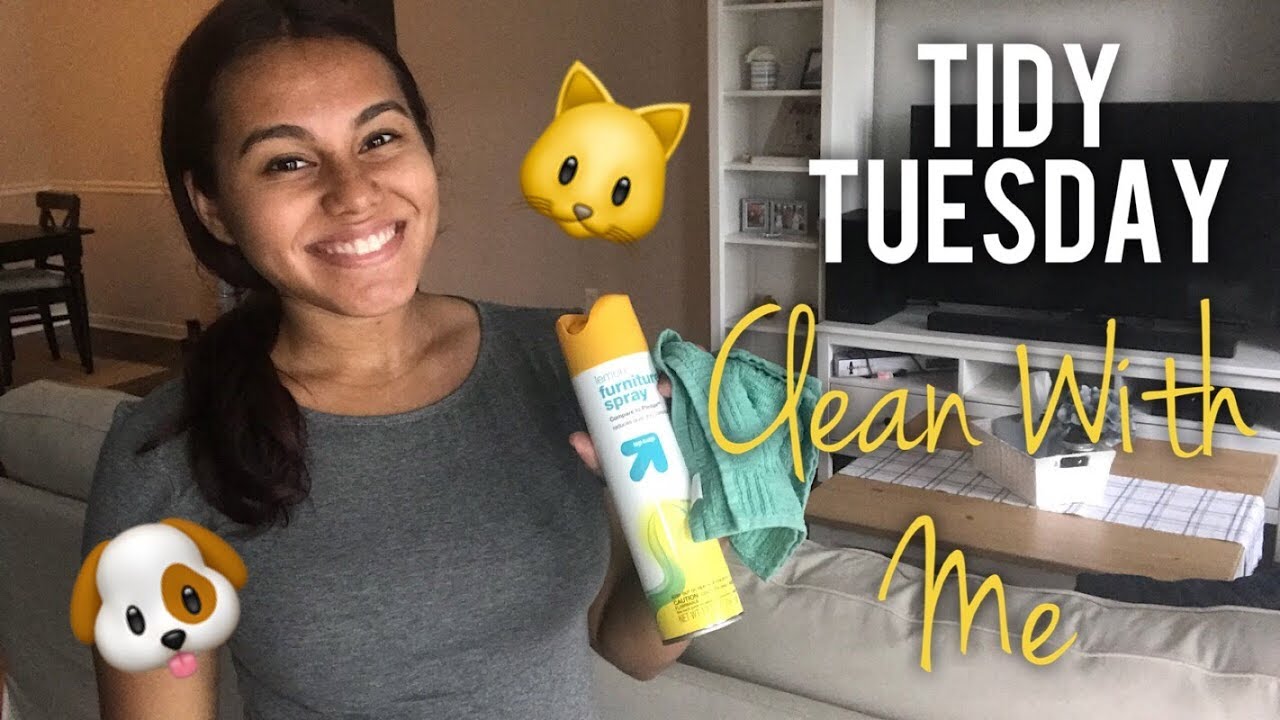 Tidy Tuesday// Clean With Me - YouTube