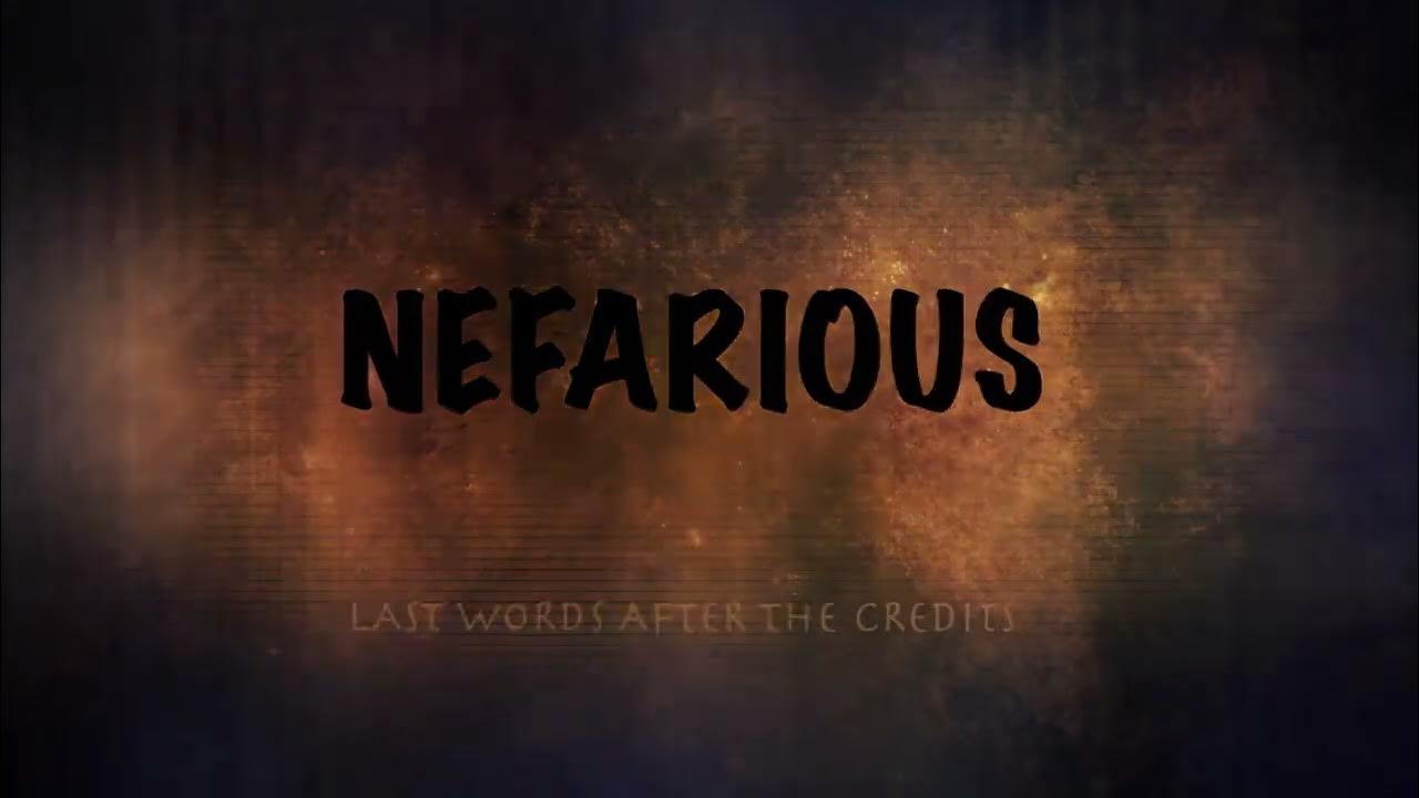Nefarious 2023 movie - last words AFTER the credits - YouTube