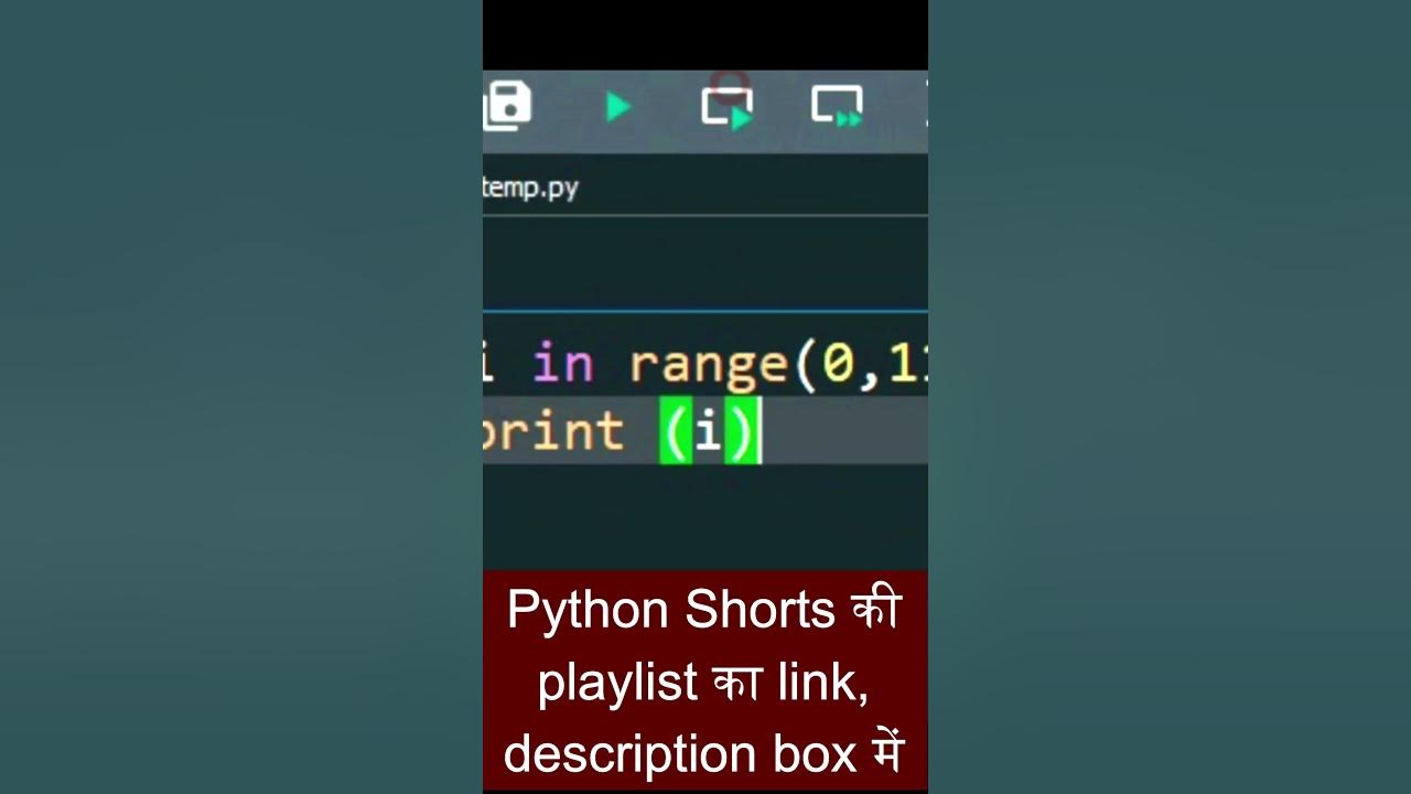 Hindi Python Program To Print Even Numbers From 1 To 10 Viralshorts Bintuharwani 4682
