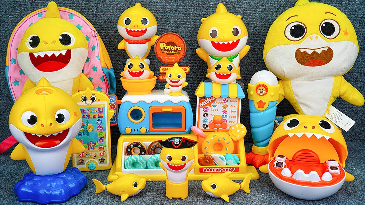 119 Minutes BABY SHARK - Satisfying Unboxing Baby Shark Donuts Bakery ...